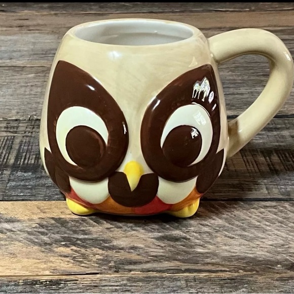Mesa Home Product | Dining | Owl Cup Mug Big Owl Eyes And Pretty ...